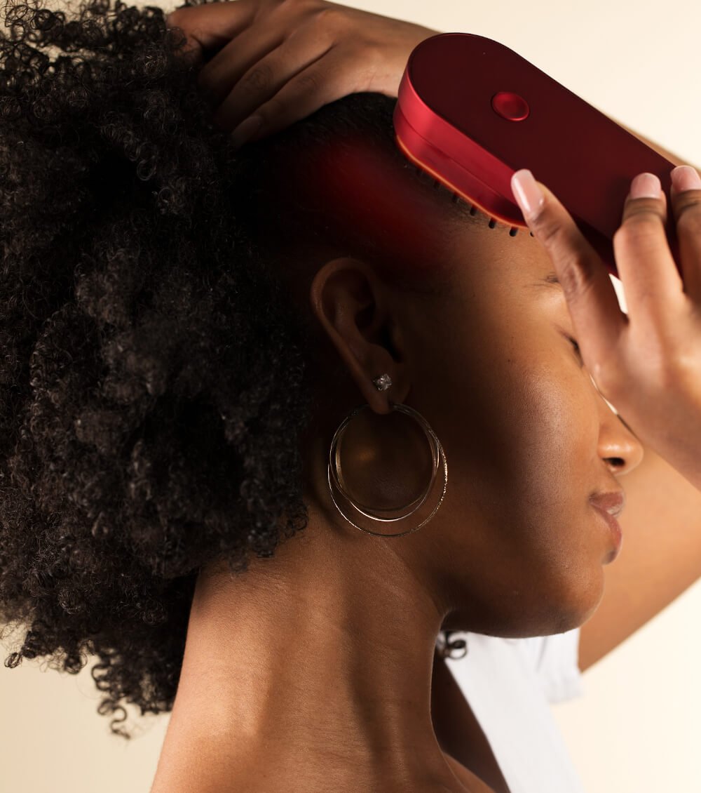 Laduora DUO, Pod-based Hair & Scalp Care Device w/ Red Light Therapy